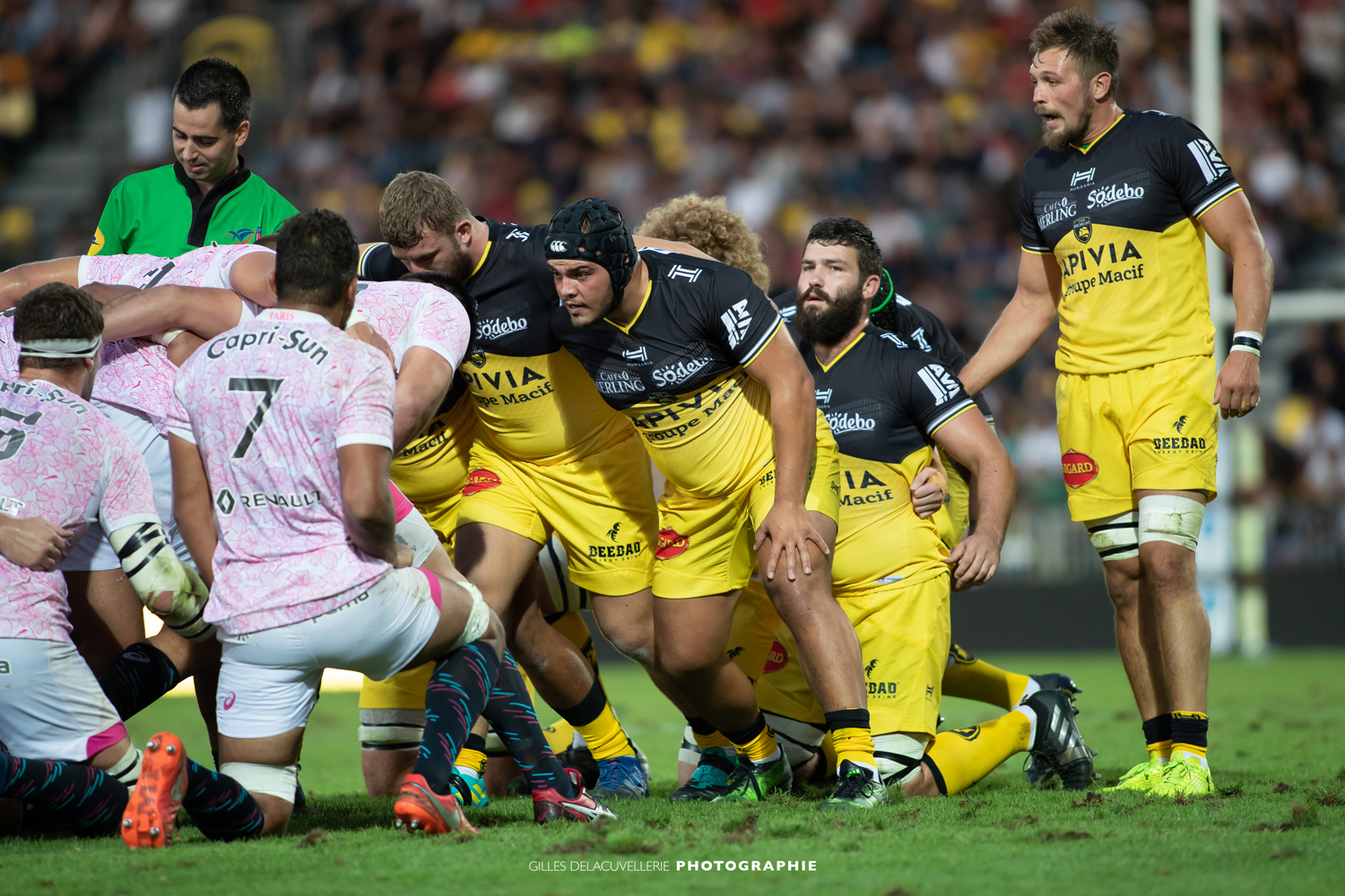 10/08/2018 - Pré-saison - Stade Rochelais 28 / 26 Stade Français Paris ...