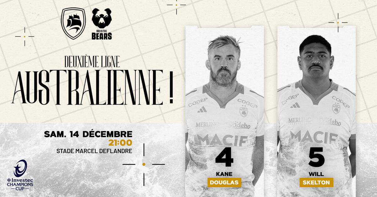 L'équipe pour la réception des Bears ! | Stade Rochelais
