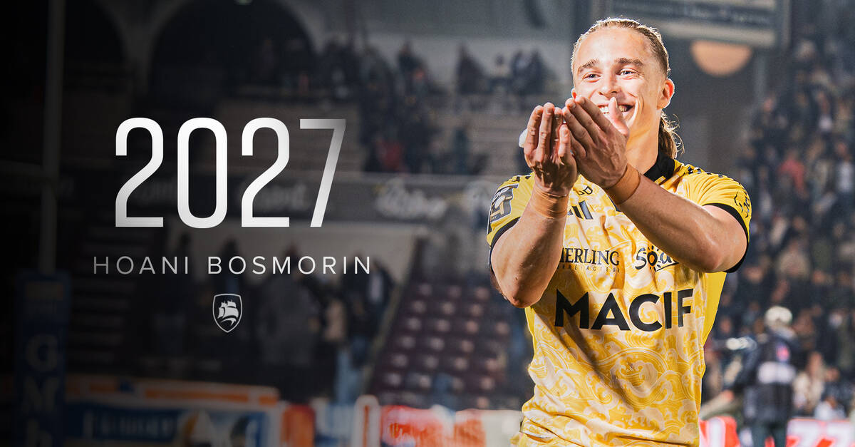 Hoani Bosmorin, un enfant du Club jusqu'en 2027 ! | Stade Rochelais