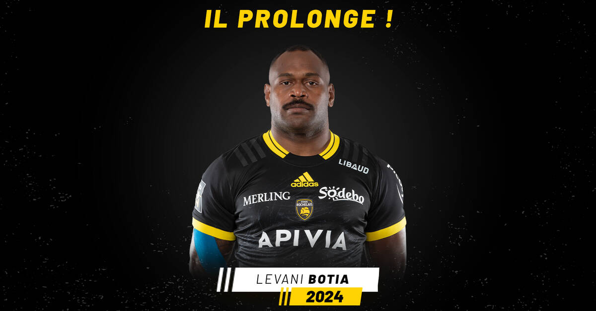 Levani Botia, jusqu'en 2024 ! | Stade Rochelais