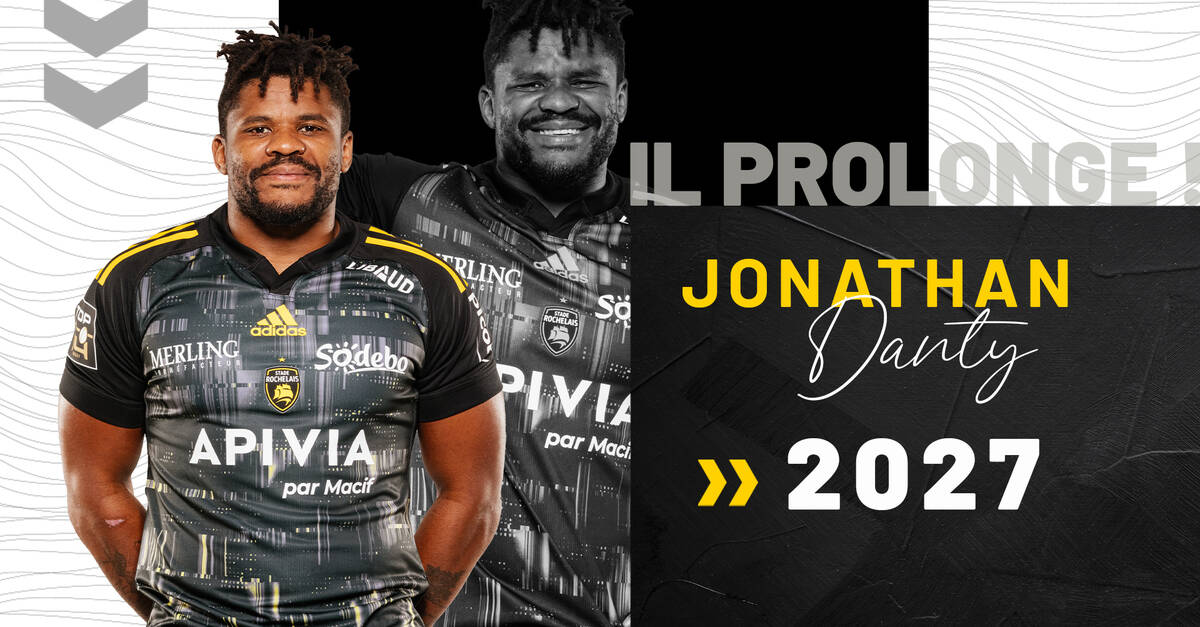 Jonathan Danty, en Jaune et Noir jusqu'en 2027 ! | Stade Rochelais