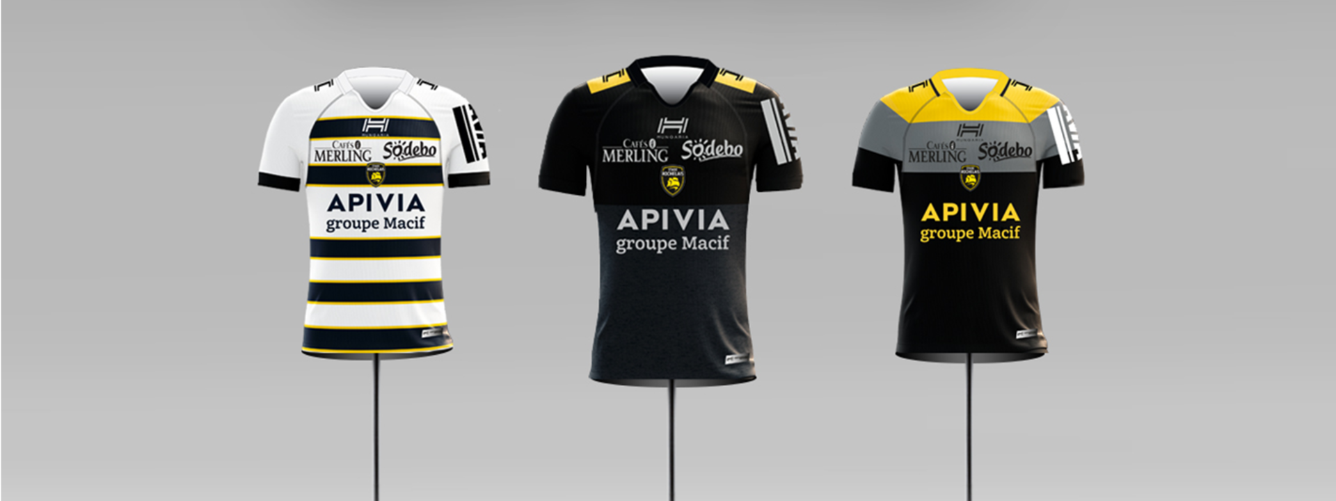 Les maillots 2017/2018 | Stade Rochelais