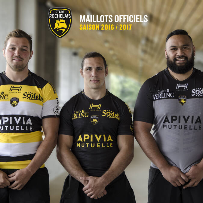 Découvrez les nouveaux maillots ! | Stade Rochelais